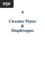 Circular Plate Deflection Analysis | PDF | Bending | Stress (Mechanics)