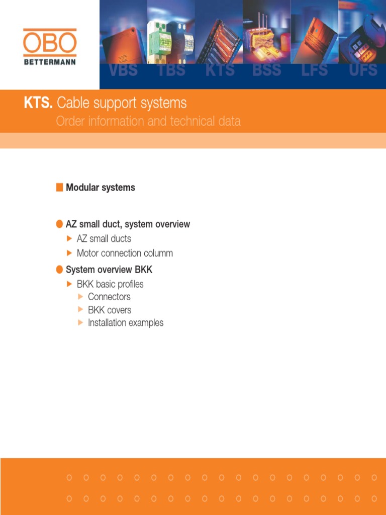 Basic Profiles OBO BETTERMANN | PDF | Galvanization | Screw