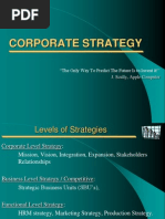 Corporate-Level Strategy Overview | PDF | Diversification (Finance ...