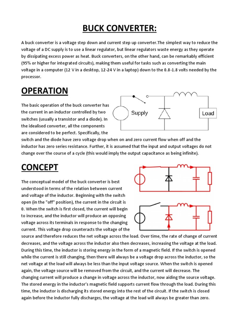 Buck Converter | PDF | Power (Physics) | Power Electronics