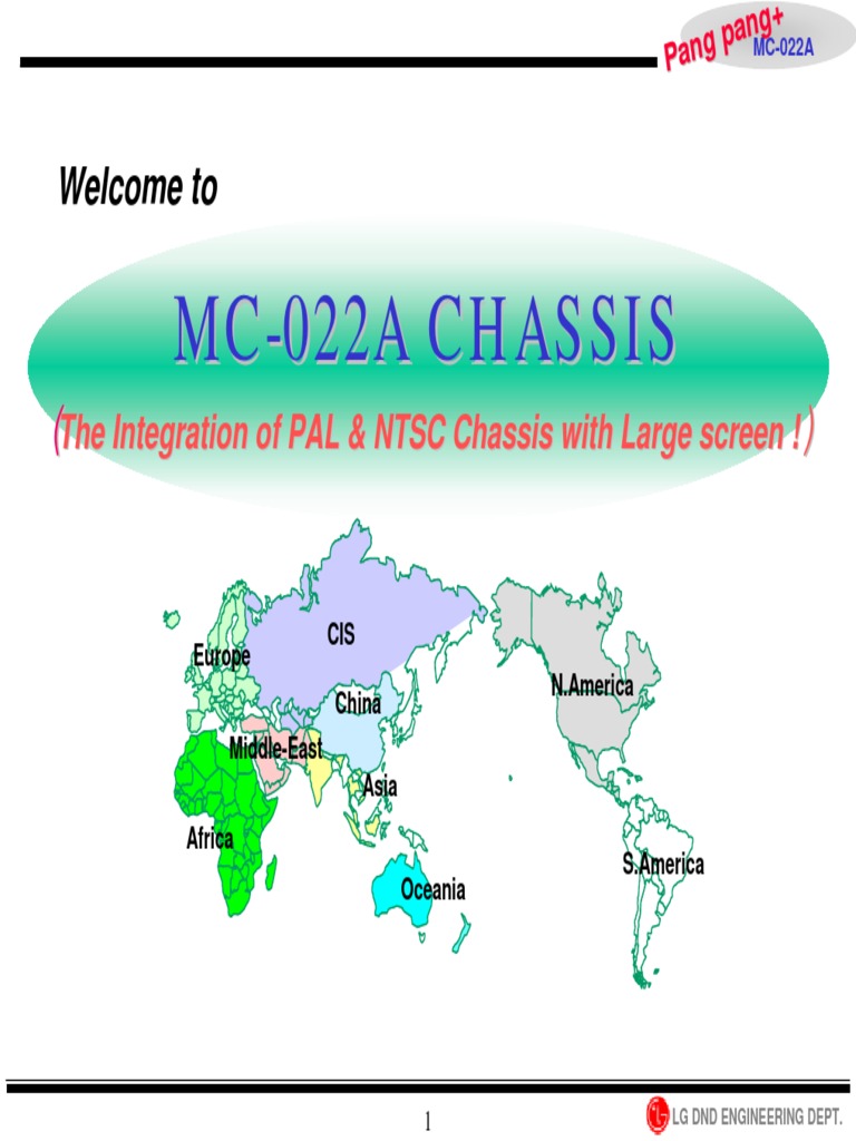 LG Chassis MC - 022 Training | PDF | Video | Television