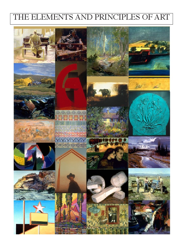 Elements and Principles | PDF | Drawing | Emotions