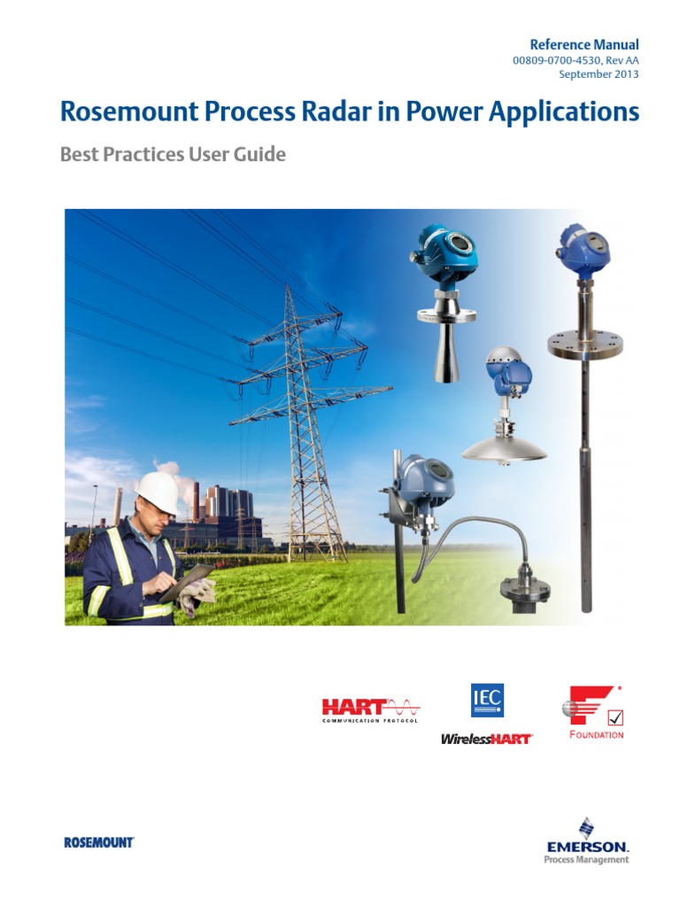 Rosemount Process Radar in Power Applications: Best Practices User ...