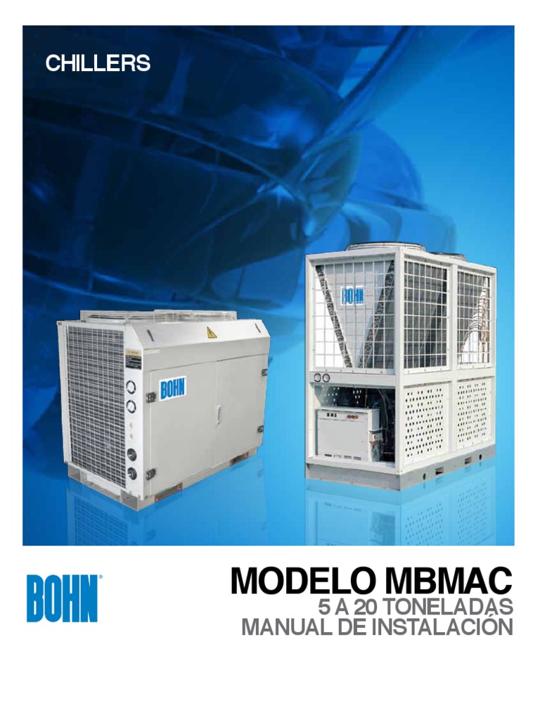 BCT 081 Manual de Instalacion Minichillers y Chillers Modulares | PDF ...