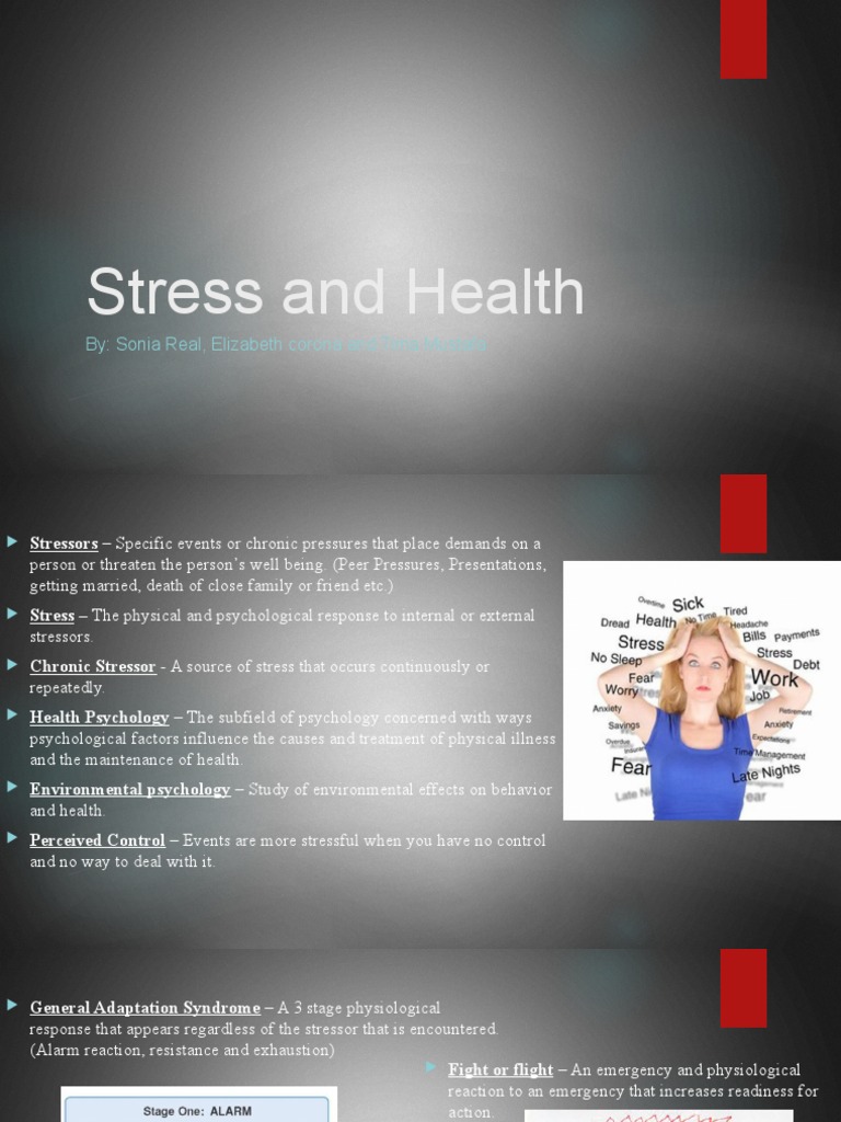 Stress Presentation | PDF | Stress (Biology) | Psychological Trauma