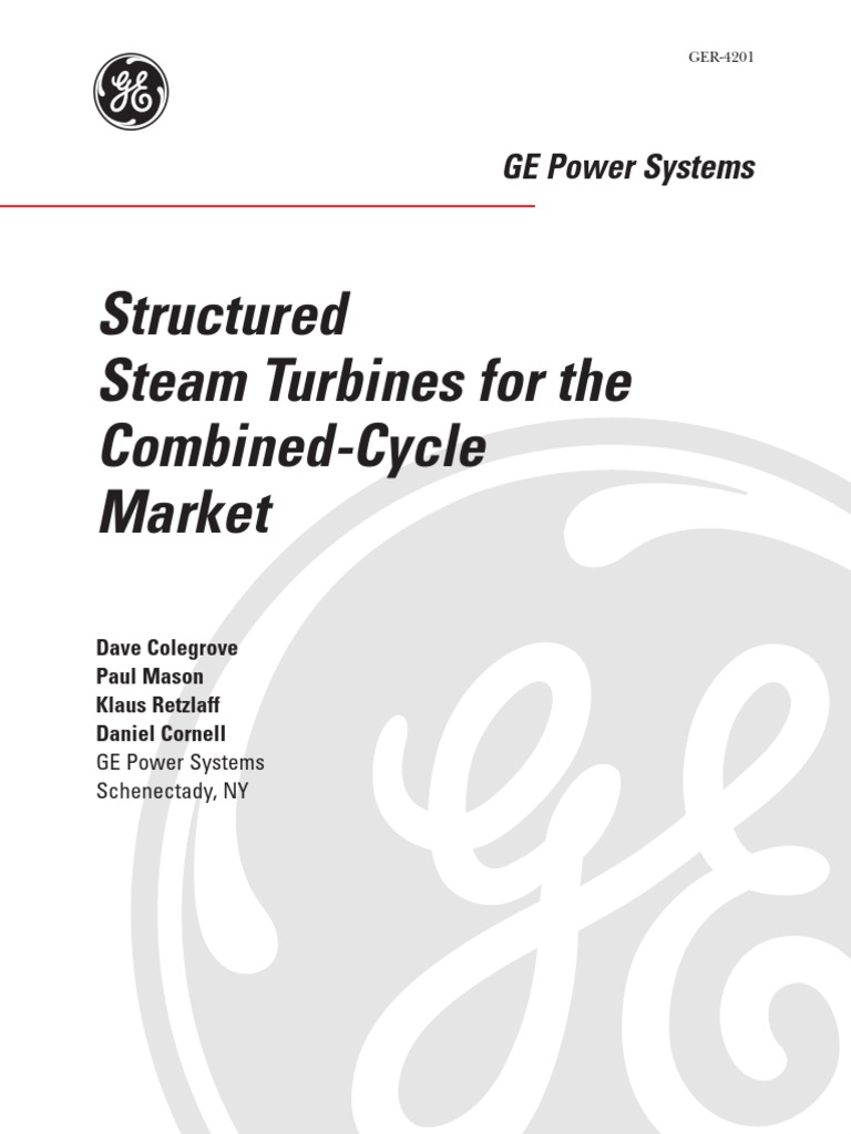 GE Steam Bypass System Ger4201 | PDF | Steam | Gas Turbine