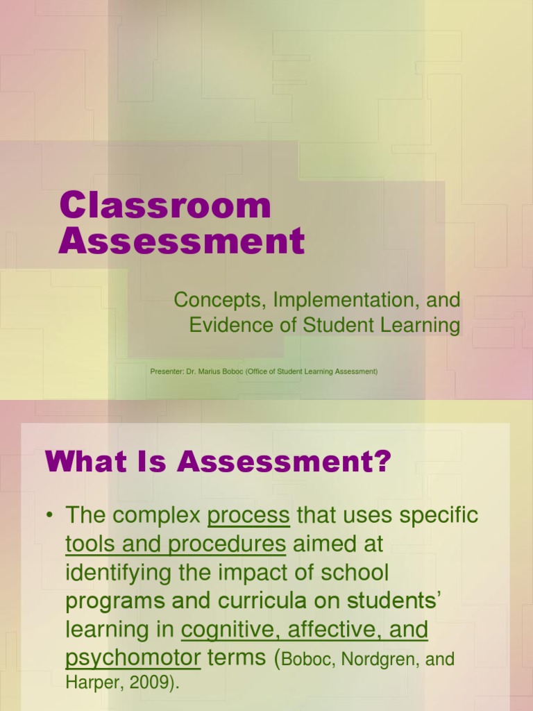 CTE Classroom Assessment Workshop | PDF | Educational Assessment | Sharing