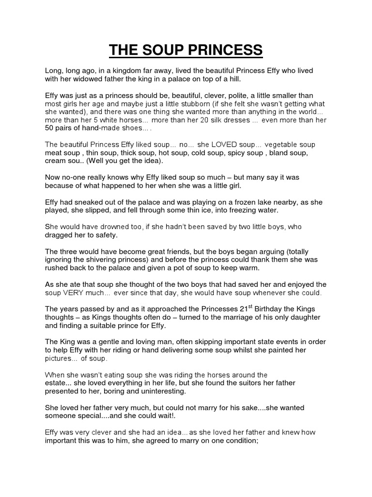 The Soup Princess | PDF | Foods