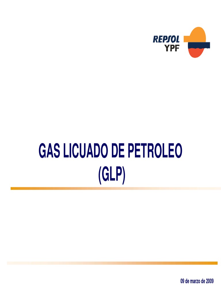 GLP Porpiedades Del GLP PDF | PDF | Gas de petróleo licuado | Propano