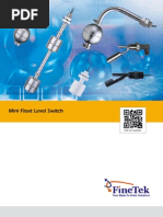 FDX Magnetic Float Level Switch - New | PDF | Switch | Chemical Substances