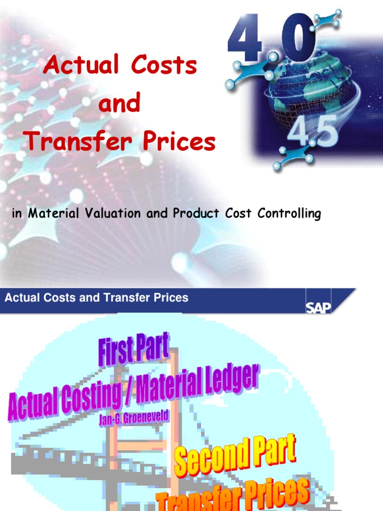 Actual Cost & Transfer Price-4 | PDF | Valuation (Finance) | Revenue