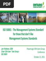 ISO 50001 checklist.pdf | Internal Audit | Energy Management