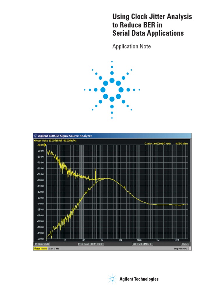 Jitter Analysis | Download Free PDF | Spectral Density | Frequency ...