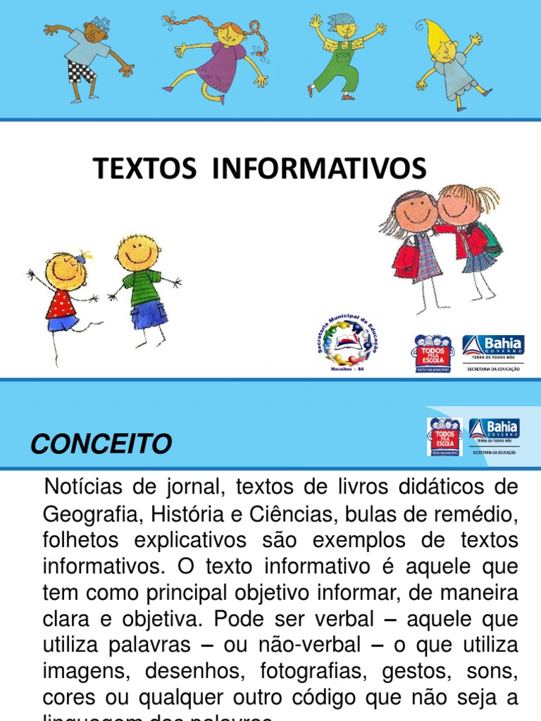 Exemplos De Texto Informativo PIRLS: O Que é E Como O Brasil Se Saiu