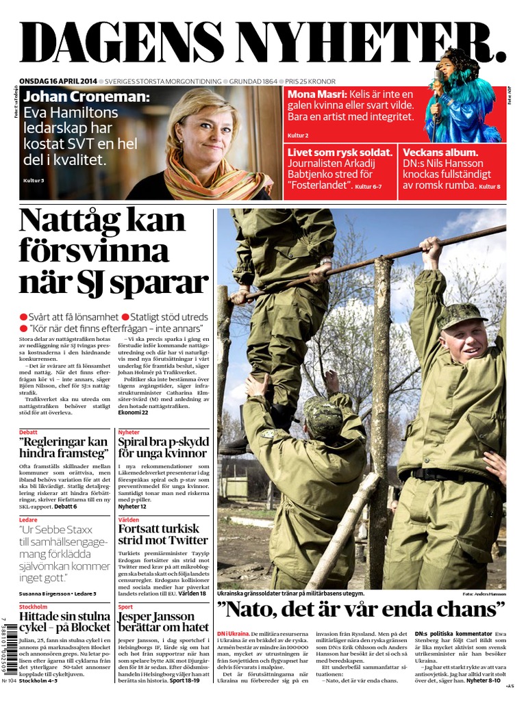 Dagens Nyheter DN 2014-04-16 | PDF