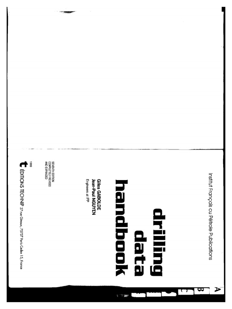 Drilling Data Handbook | PDF
