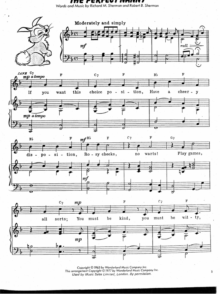 Mary Poppins SB (Musical) | PDF