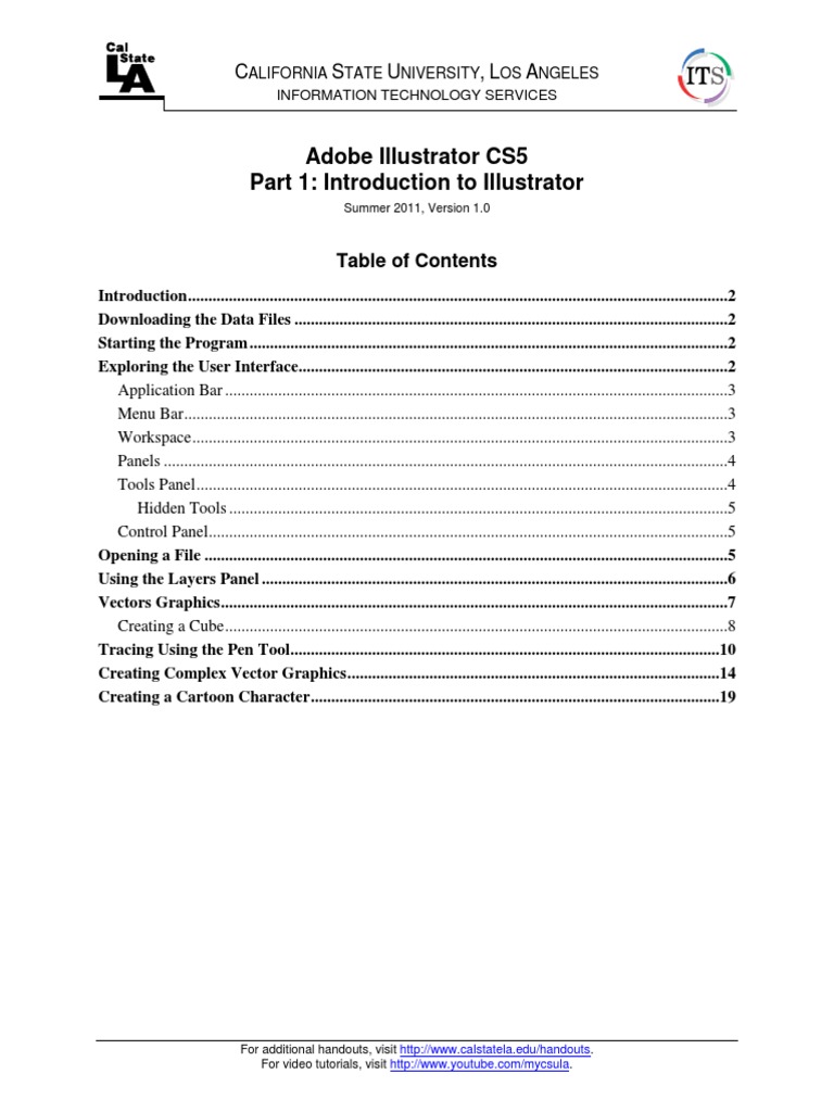 Illustrator Cs 5 P 1 Pdf Adobe Illustrator Adobe Photoshop