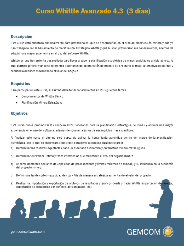Whittle Avanzado | Descargar gratis PDF | Planificación | Minería