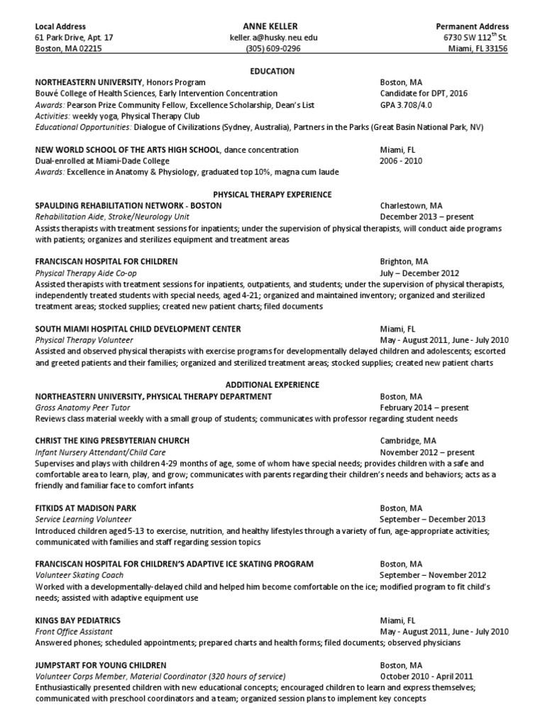 Anne Kellers Resume | PDF