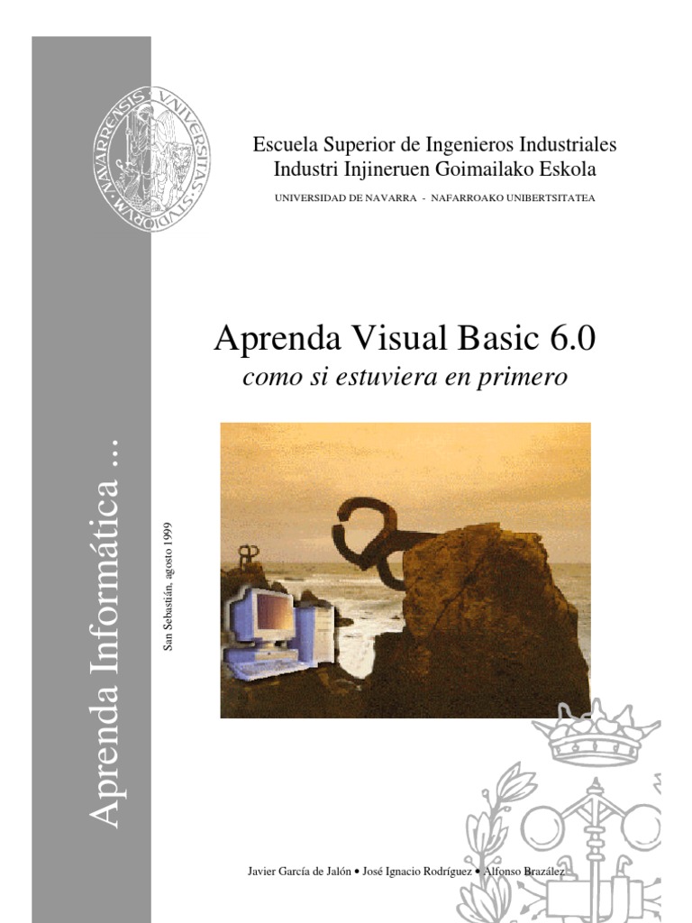 Visual Basic 6 (Curso Paso A Paso) | PDF | Objeto (informática) | Básico
