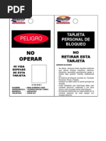 Tarjeta LOTO | PDF