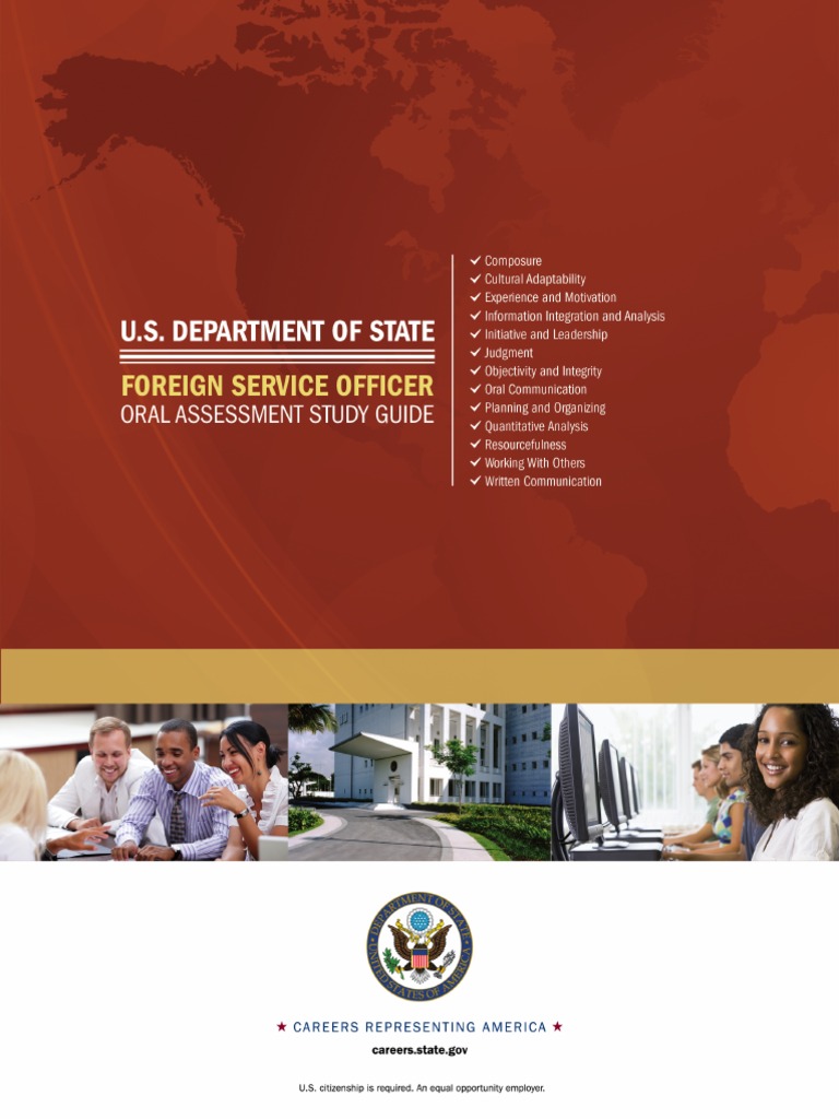 Foreign Service Officer Oral Assessment Guide | PDF | United States ...