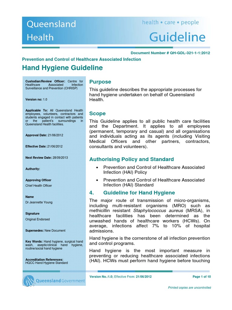 Hand Wash Guide | PDF | Hand Washing | Hygiene