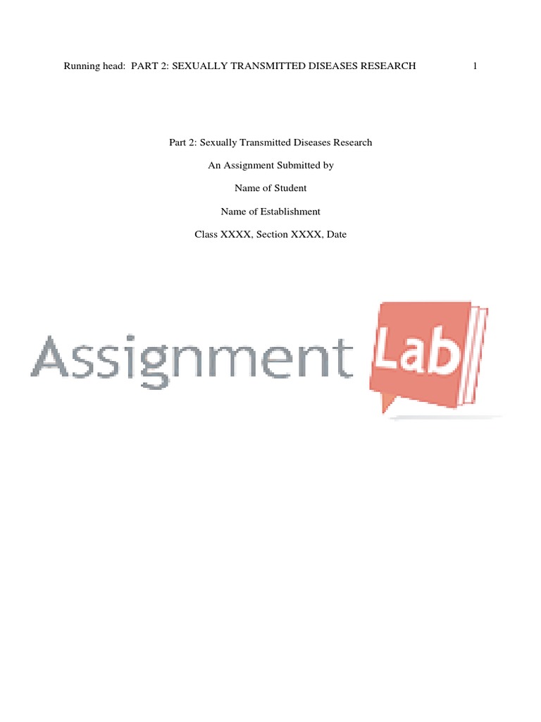 Sexually Transmitted Diseases Research | Download Free PDF | Sexually ...
