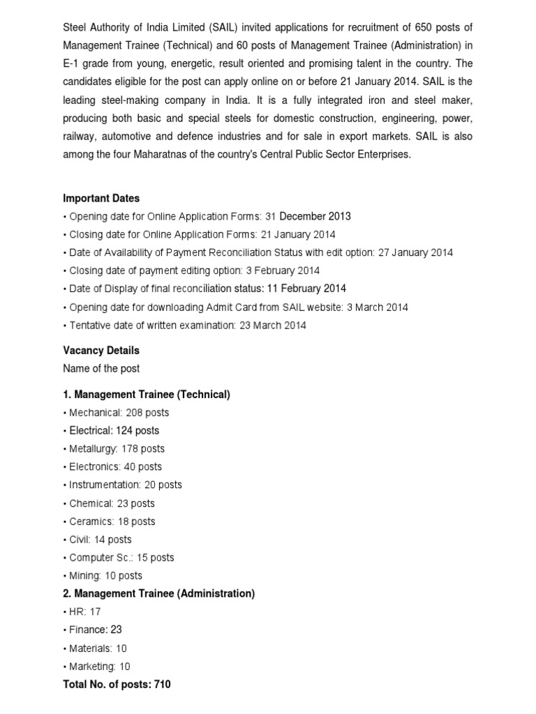 Sail | Download Free PDF | Human Resource Management | Engineering
