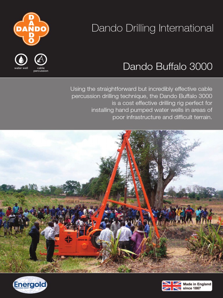Dando Buffalo 3000 (Dando Drilling Indonesia) | PDF