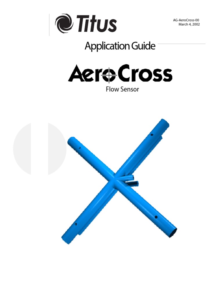 AeroCross Flow Sensor Application Guide (Used in VAV) | PDF | Flow ...
