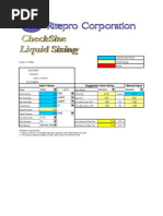 PSV Sizing Table | PDF | Valve | Gases
