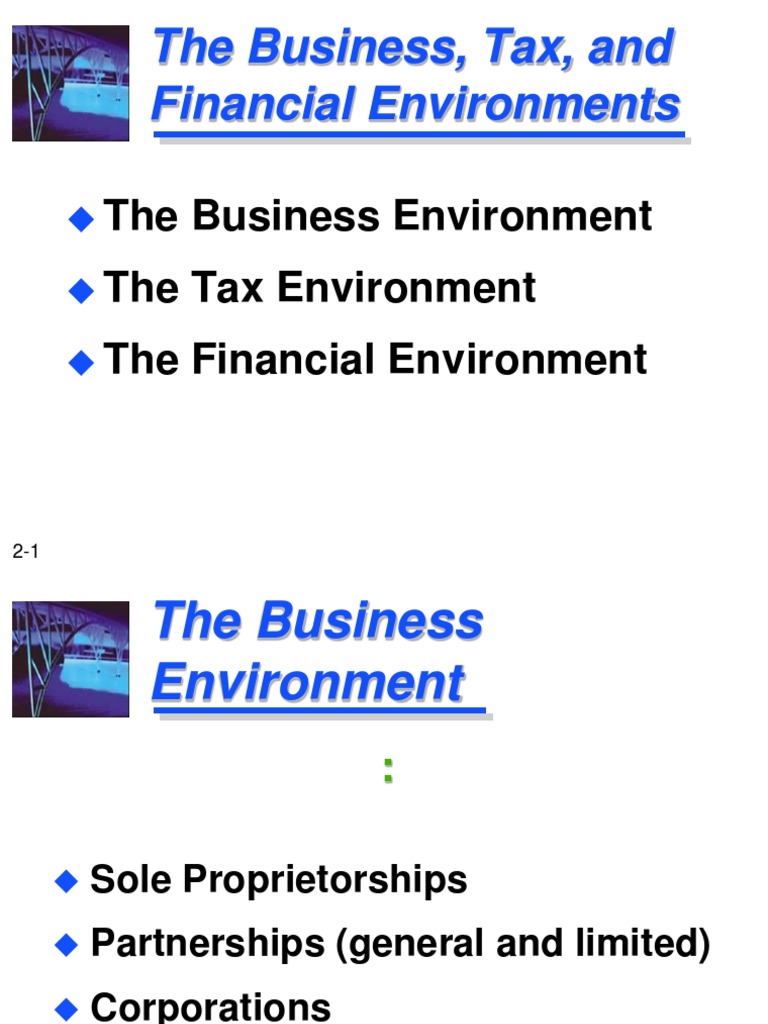 Understanding Financial Environments | PDF | Financial Markets ...