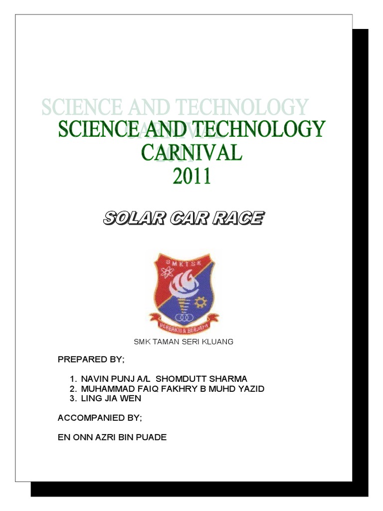Kereta Solar | PDF | Solar Cell | Photovoltaics