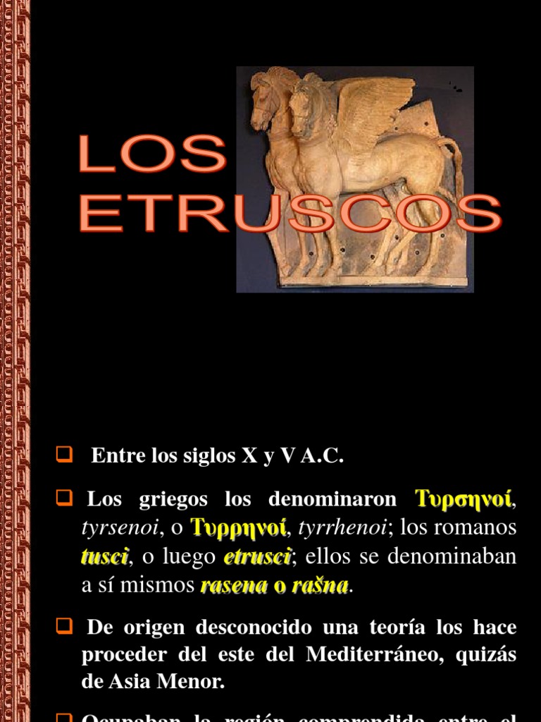 Los Etruscos | PDF