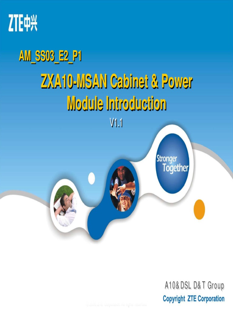 AM - SS03 - E2 - P1 ZXA10-MSAN Cabinet & Power Module Introduction ...