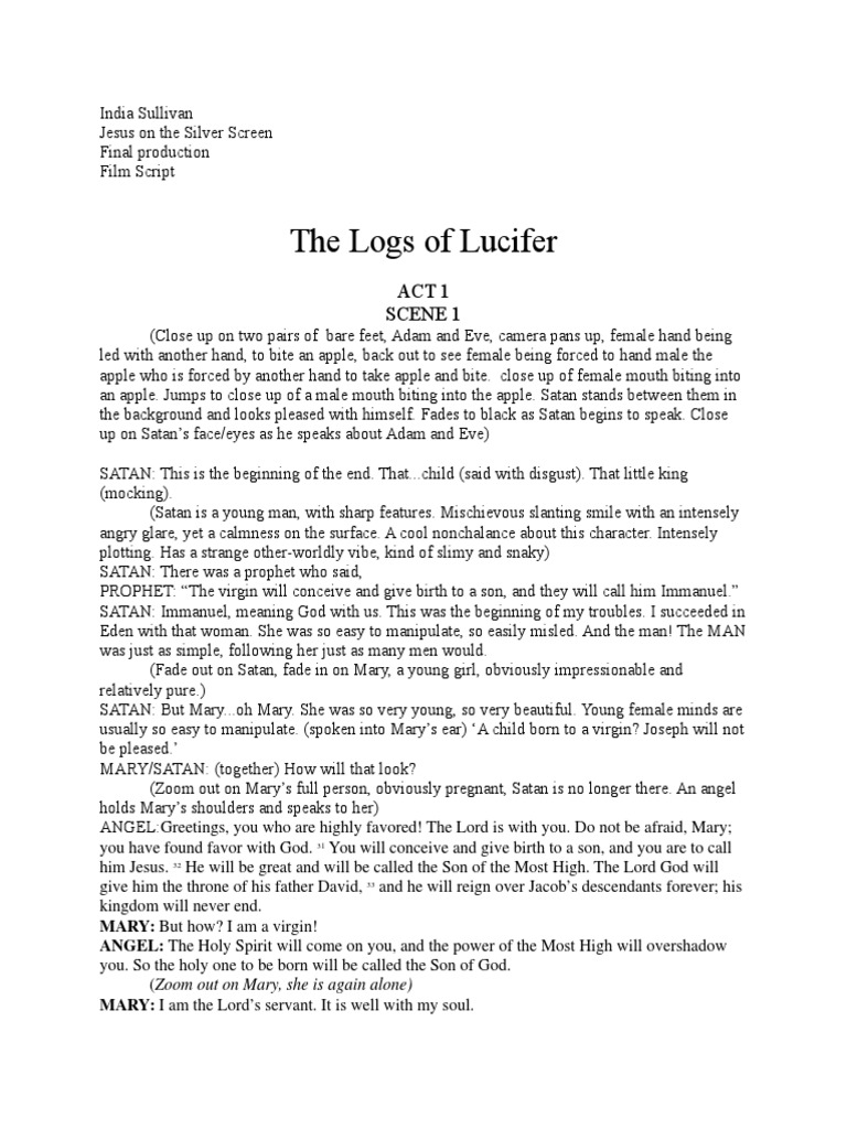Logs of Lucifer | PDF | Judas Iscariot | Jesus