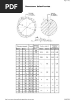 Seleccion de Chavetas y Dimensionamiento de Chaveteros | PDF | Tecnología
