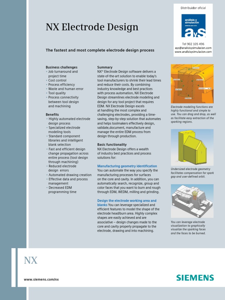 NX Electrode Design Ays | PDF | Automation | Machining