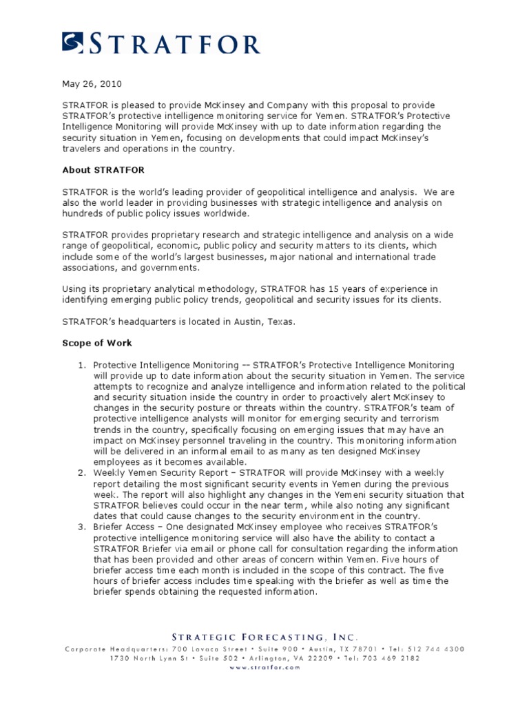 174767_Proposal - McKinsey and Co - PI - 100526 | World Wide Web ...