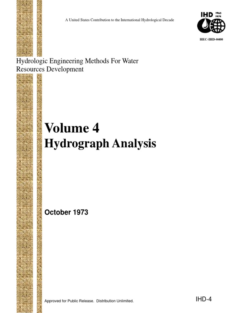 Hydrograph Analysis Pdf Surface Runoff Hydrology