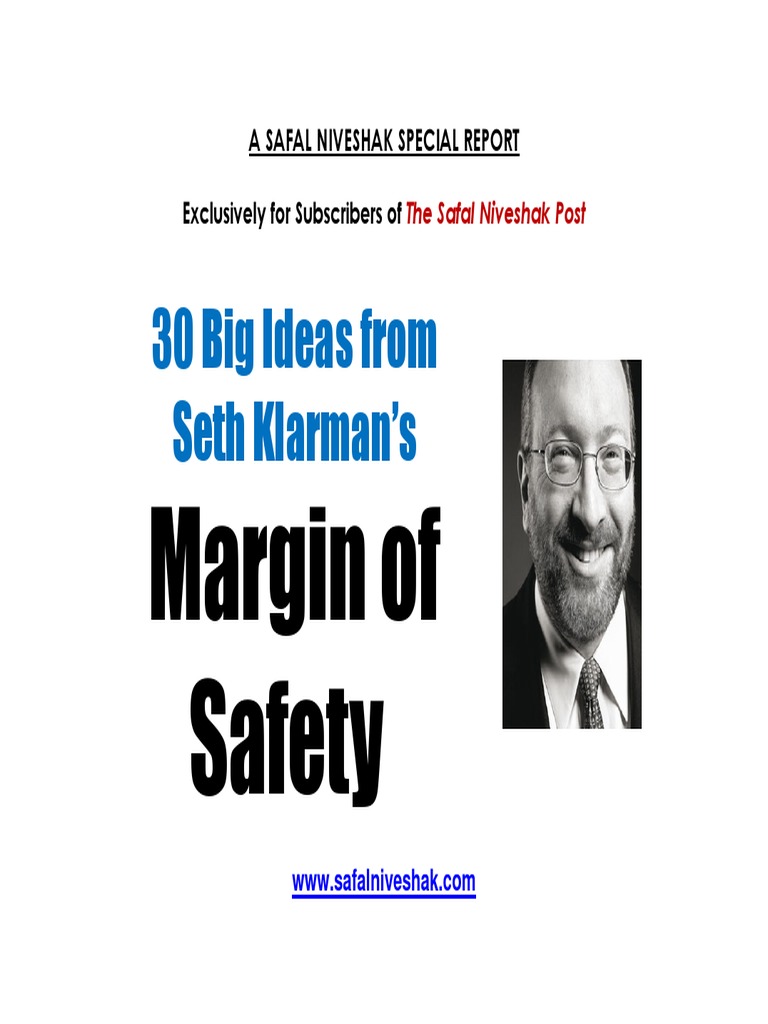 30 Ideas From Margin of Safety | PDF