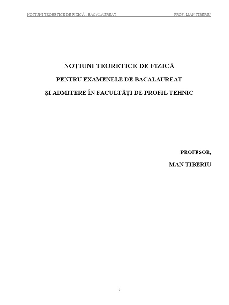 Teorie BAC | PDF