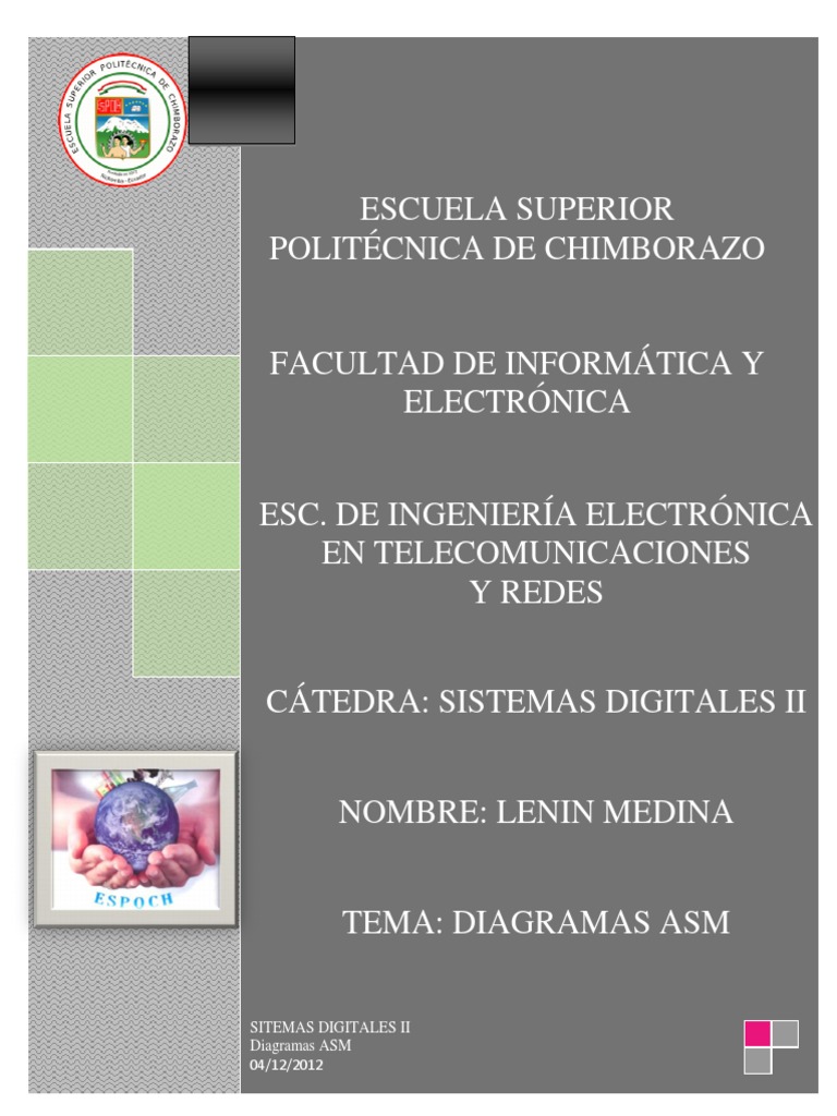 Diagramas ASM | PDF | Vhdl | Informática
