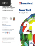 Hempel Marine Paint Colour Chart | PDF | Graphic Design | Vision