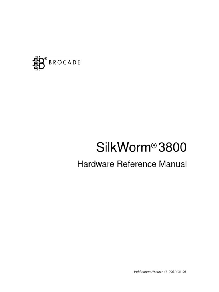 Brocade 3800 HW Reference Manual | PDF | Command Line Interface ...