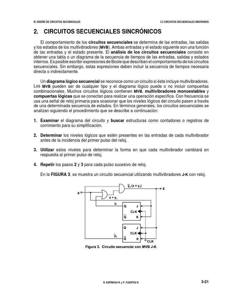 Circuitos Secuenciales | Descargar gratis PDF | Función (Matemáticas) | Lógica