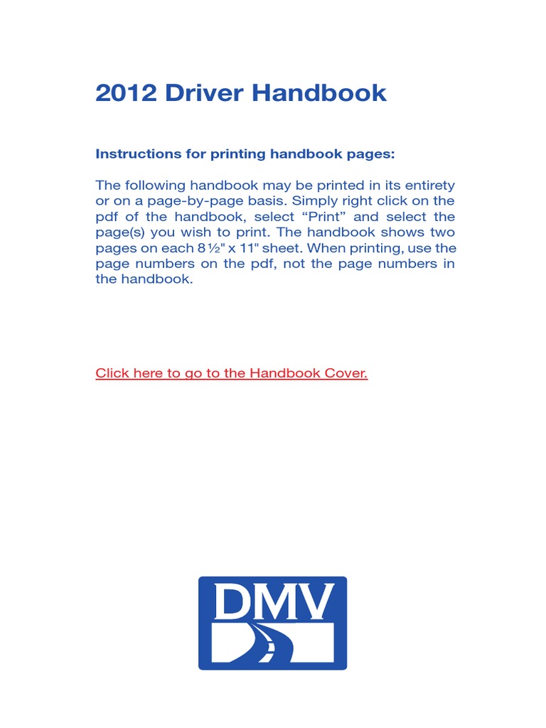 North Carolina Driver's Handbook Guide | PDF | Driver's License | Driving