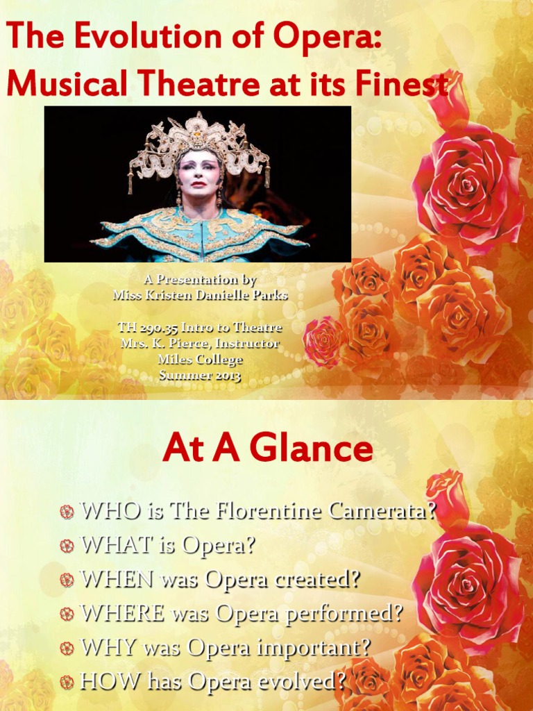 The Evolution of Opera | PDF | Opera | Baroque Music